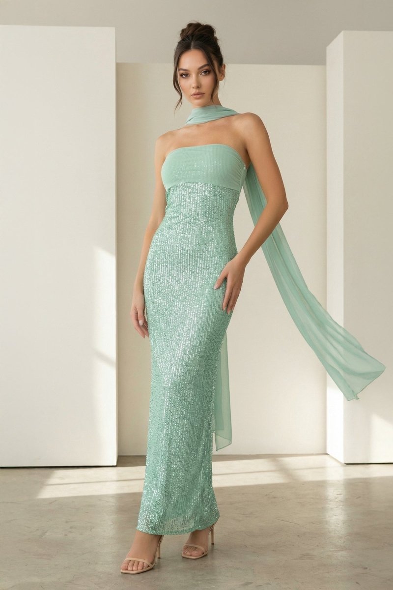 Aqua Prom Dresses